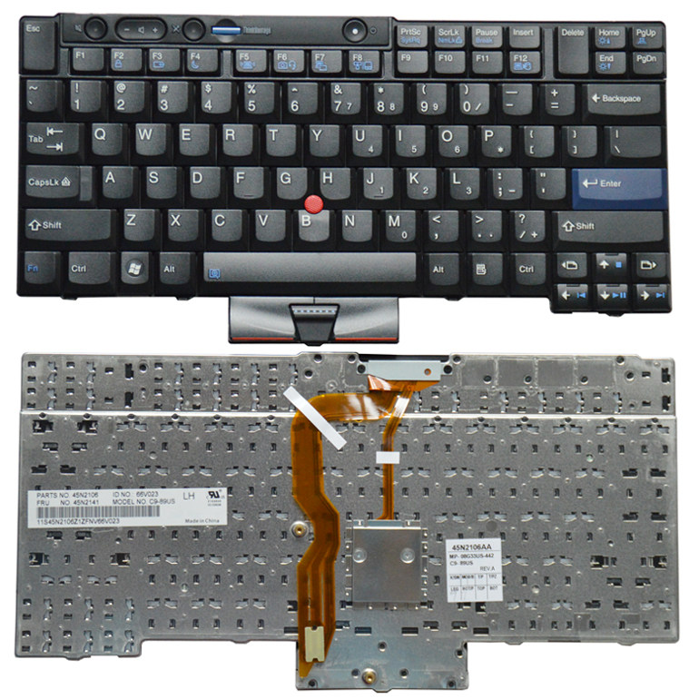 联想t410键盘拆卸图解,更换t410键盘排线,联想键盘怎么_大山谷图库